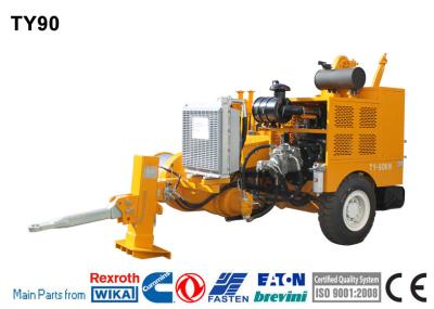 China 90kN Hydraulic Puller Tensioner for Overhead Line Stringing - 540mm Bull Wheel, 5km/h Max Speed for sale
