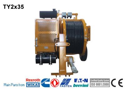 China 2x30kN Hydraulic Cable Tensioner Stringing Equipment For Overhead Power Lines for sale