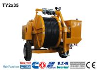 China Transmission Line Stringing Tools 2x40kN Hydraulic Tensioner With Cummins Engine for sale