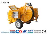 China TY2x35 2x35kN Hydraulic Cable Tensioner for Transmission Line Stringing 1300mm Bullwheel for sale