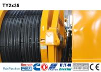 China TY2x35 2x35kN Hydraulic Cable Tensioner for 40mm Conductor Stringing for sale