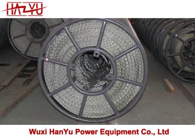 China YL10-12x19W Anti-Twisting Steel Braided Rope 10mm Diameter 67kN Breakage Tension 1000m Length for sale
