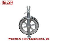 China SHD-508X75 Stringing Pulley - 508x75mm Aluminum Conductor Pulley with 20kN Load Capacity for sale