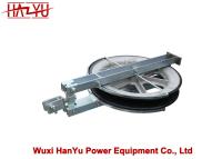 China TYSHD 20kN Single Conductor Pulley with 508x75mm Aluminum Wheel for 400mm2 Cables for sale