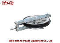 China SHD-508X75 Stringing Pulley - 508x75mm Aluminum Conductor Pulley with 20kN Load Capacity for sale