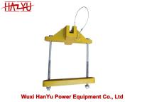 China Crossarm Mounted Stringing Block 10kN Load 178mm Sheave Wire Stringing Block for sale