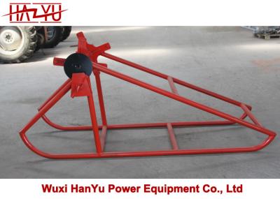 China Transmission Line Stringing Tools Cradle Reel Elevators Capacity 30KN for sale