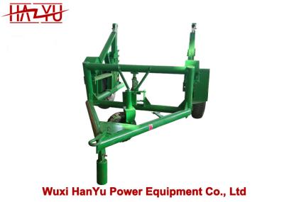 China 50kN Stringing Tools Reel Carrier Trailer 100mm Axel Diameter for sale