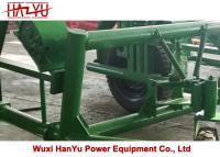 China 50kN Stringing Tools Reel Carrier Trailer 100mm Axel Diameter for sale