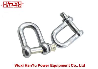 China TYGXK-2 Powerline Tools Shackle 20kN Rated Load High Strength Industrial Grade for sale