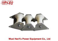 China TYSH130S Triple Nylon Cable Pulley 10kN Load Capacity 100mm Cable Diameter for Power Line Construction for sale