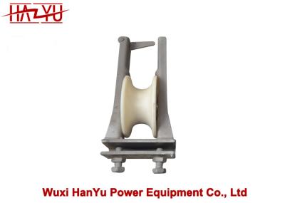 China TYSHC Cross Arm Mounted Stringing Block - Aluminum Wheel 80-140mm, 5-25kN Load Capacity for 25-240mm² Conductors for sale