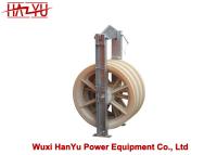 China TYSHSN Bundled Stringing Pulley Three Wheel Nylon Conductor 508mm-1160mm 16kN-120kN Load for sale