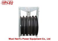 China TYSHW Five Conductor Pulley Stringing Block for 4-Bundled Lines - 60kN Rated Load, 660×100mm Wheel Size for sale