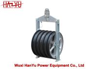 China TYSHW Five Aluminum Conductor Stringing Pulley 40kN Load Capacity 400mm² Conductor Size for Electrical Transmission for sale