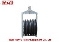 China TYSHW Five Aluminum Conductor Stringing Pulley 40kN Load Capacity 400mm² Conductor Size for Electrical Transmission for sale