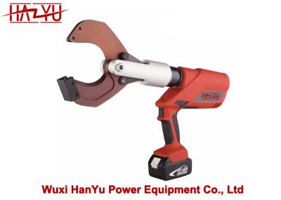 China 120KN Battery Powered Cable Cutter 18V with 3.0Ah Capacity for 40-85mm Copper Aluminum Cables for sale