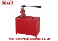 China Hydraulic Water Hand Pressure Pump 40kg/cm2 Lineman Tools 18L Capacity for sale