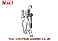 China Aluminum Alloy Chain Hoist 7.5-90KN Capacity with 1.5m Lift Height for Transmission Line Construction for sale