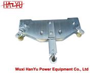 China SHZHD10 Four Sheaves Combined Block Cable Roller Pulling Stringing Block 10KN 23.5kg for sale