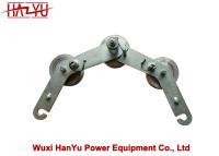China Hook Type Grounding Block 100A Aluminum Alloy Cable Pulley for Underground Electrical Applications - 75mm & 60mm Models for sale