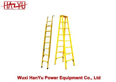China Insulated Ladder 2m to 8m Electrical Safety Ladder with Light Epoxy Resin Construction for Professional Use for sale