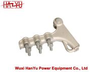 China Aluminum Alloy Bolted Tension Clamp for Conductors 16-32mm 100kN Failure Load for sale