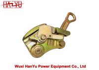 China 2 Ton 4409 Lbs Alloy Steel Cable Puller Clamp Wire Rope Grip 4-22mm for sale