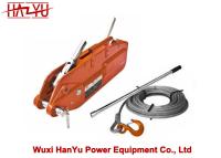 China 15kN Wire Rope Winch TYTFX  Manual Wire Rope Pulling Hoist for sale