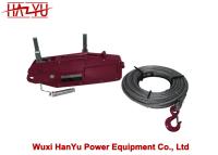 China Powerline Tirfor Tyler Tool Aluminum Wire Rope Winch With Cable for sale