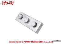 China Three Bolt Guy Wire Clamp Powerline Tools 100mm Guy Wire Pole Clamp for sale