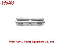 China Heavy Duty Drop Forged 3 Bolt Suspension Clamp 152mm Length 5/8 Inch Bolt Diameter for sale