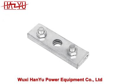 China Heavy Duty Drop Forged 3 Bolt Suspension Clamp 152mm Length 5/8 Inch Bolt Diameter for sale