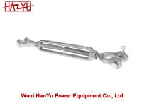 China Steel Jaw Turnbuckle Take Up 3/8 Inch Diameter 6 Inch Take Up 1040 lbs for sale