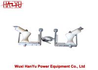 China BSH2-OPGW2 Nylon Double Sheave Stringing Pulley 128×65×365 mm with 2 kN Load Capacity for OPGW Cable Installation for sale