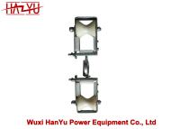 China Nylon Double Sheave Stringing Pulley for OPGW Cable Replacement - 128x65x365mm Size, 2KN Load Capacity for sale