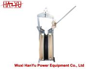 China Stringing Pulley Aerial Helicopter 3 Sheaves Cable Stringing Pulley Block for sale