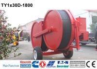 China Transmission Line Stringing Equipment Electric 18kw Hydraulic Cable Tensioner 30kN 1800mm for sale