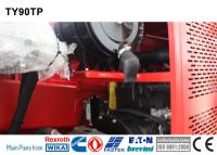 China TY90TP Hydraulic Puller-Tensioner 90kN Capacity for Overhead Line Conductor Stringing 1500mm Bull-wheel for sale