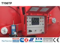 China TY90TP 90kN Hydraulic Puller Tensioner for Transmission Line Stringing - 1500mm Bull Wheel, 5km/h Speed for sale