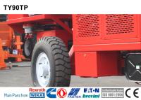 China TY90TP Hydraulic Puller-Tensioner Machine 90kN Capacity 1500mm Bull-Wheel for Overhead Stringing for sale
