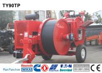 China TY90TP 118kw Hydraulic Puller Tensioner - 90kN Capacity for Conductor Installation | 1500mm Bull-Wheel for sale