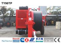 China TY90TP Hydraulic Puller-Tensioner with 90kN Capacity, 1500mm Bull-Wheel for Conductor Stringing Operations for sale
