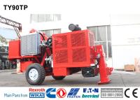China TY90TP 90kN Hydraulic Puller Tensioner for Transmission Line Stringing - 1500mm Bull Wheel, 5km/h Speed for sale