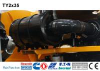 China 2x35kN Hydraulic Tensioners for Stringing Overhead Conductors for sale