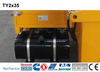 China Transmission Line Stringing Equipment Pulling Type 2x35KN Electric Cable Tensioner for sale