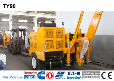 China Hydraulic 9T Cable Puller Overhead Line Stringing Equipment 90kN Tension for sale