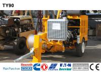 China Overhead Line Stringing Equipment Conductor Steel Wire Rope Puller for sale