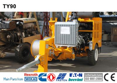China Overhead Line Stringing Equipment Conductor Steel Wire Rope Puller for sale