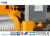 China Hydraulic Puller Cable Pulling Machine 90kN Overhead Line Stringing Equipment for 720mm2 Conductor for sale